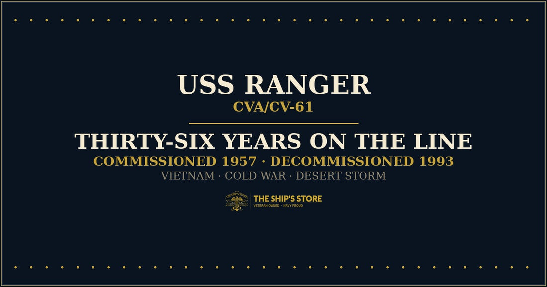 USS Ranger CVA/CV-61: Thirty-Six Years on the Line