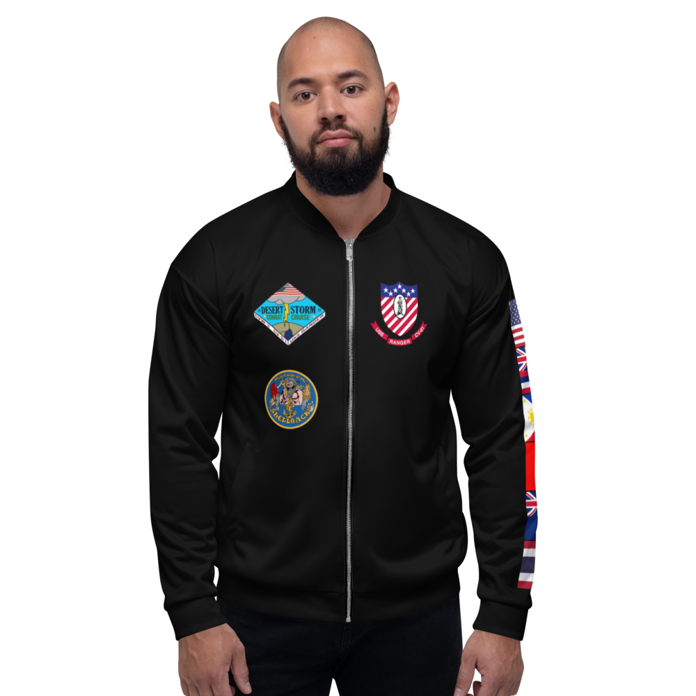 USS Ranger (CV-61) 1991 FP Cruise Jacket - Black